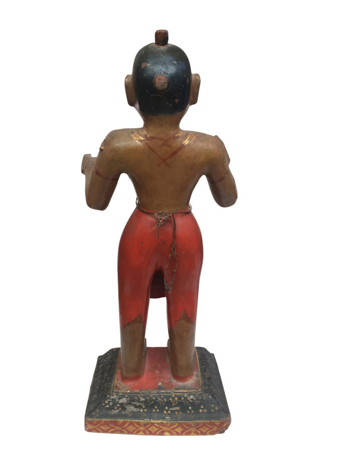 Rare Wood Male Indian Figure – Jewels