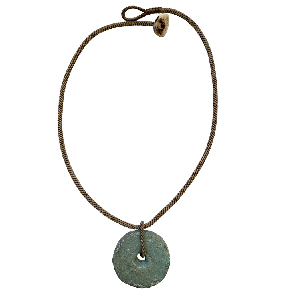 Ancient Egyptian Faience Disc – Jewels